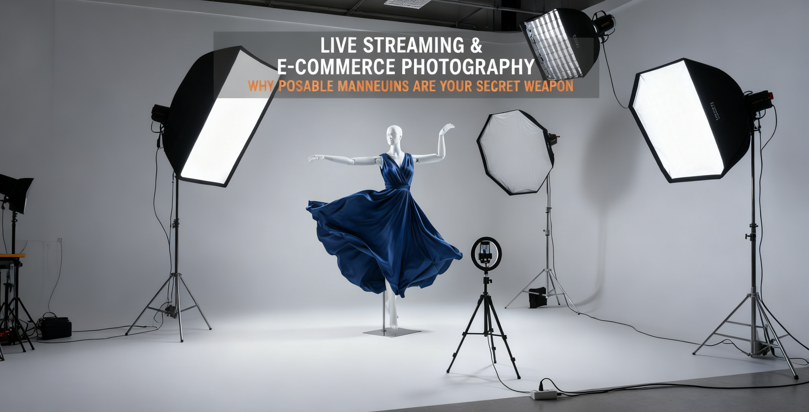 Live Streaming & E-commerce Photography: Posable Mannequins Guide ...