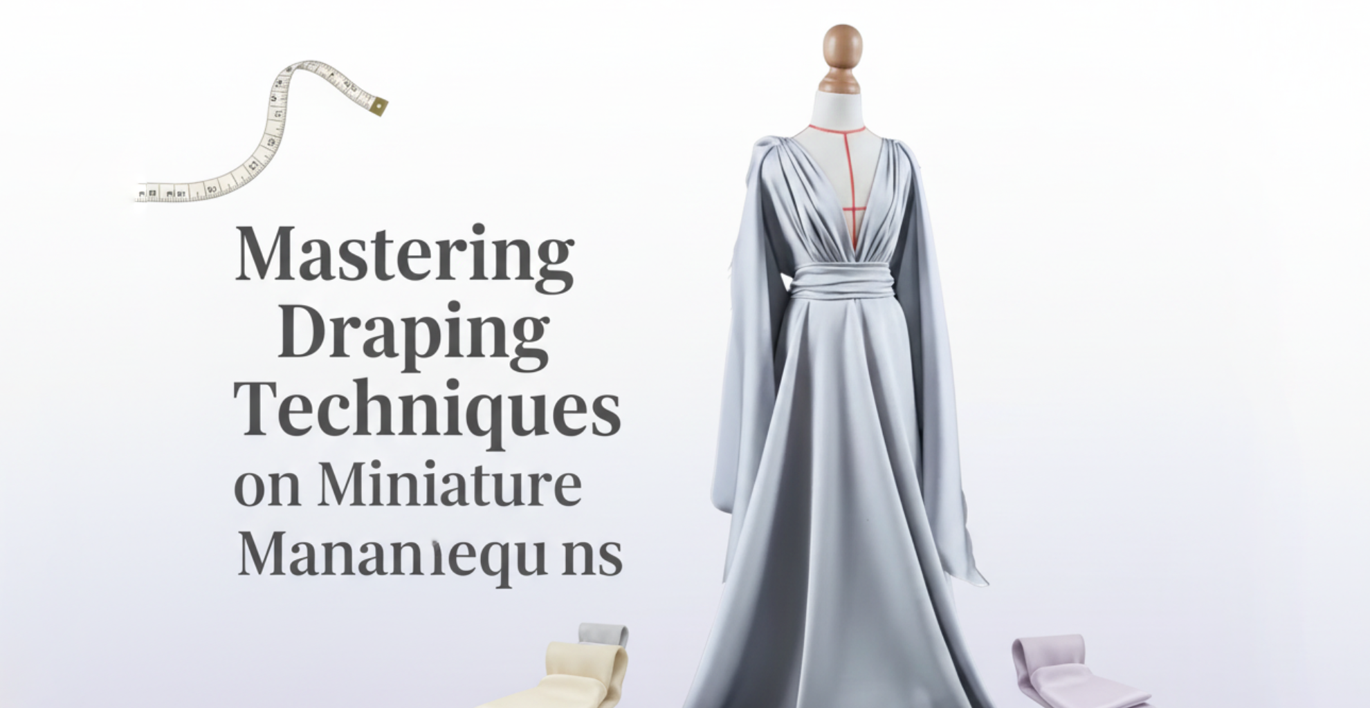 Mastering Draping Techniques on Miniature Mannequins: Step-by-Step ...